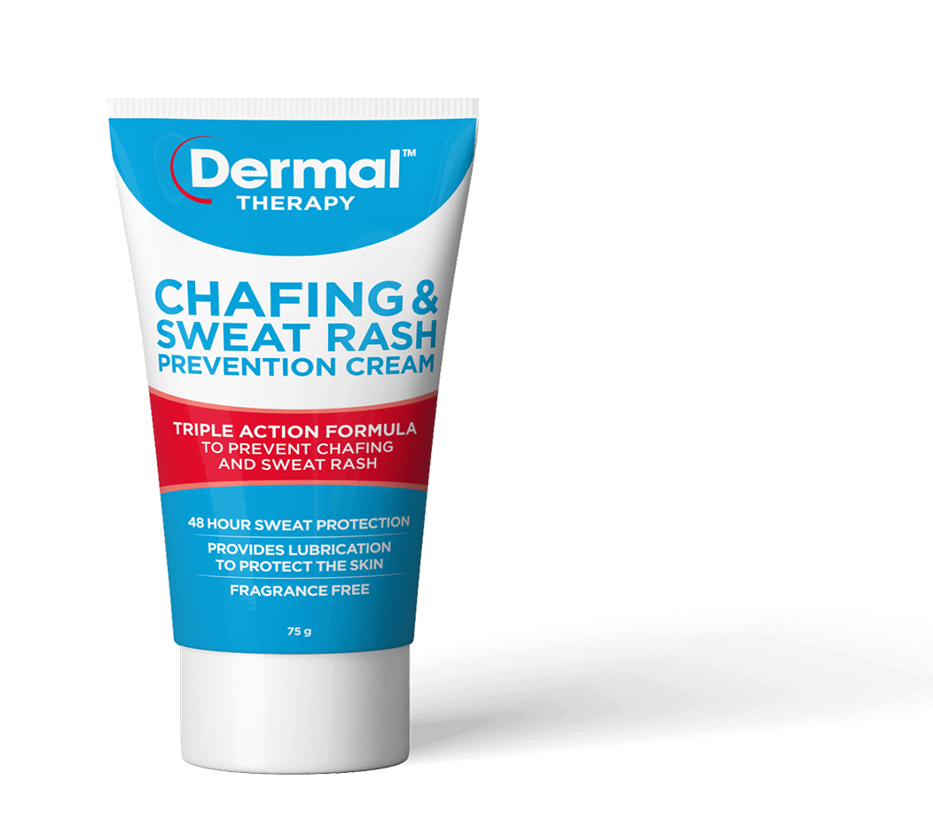 Dermal Therapy Chafing & Sweat Rash Prevention Cream 75g - Diabetes ...